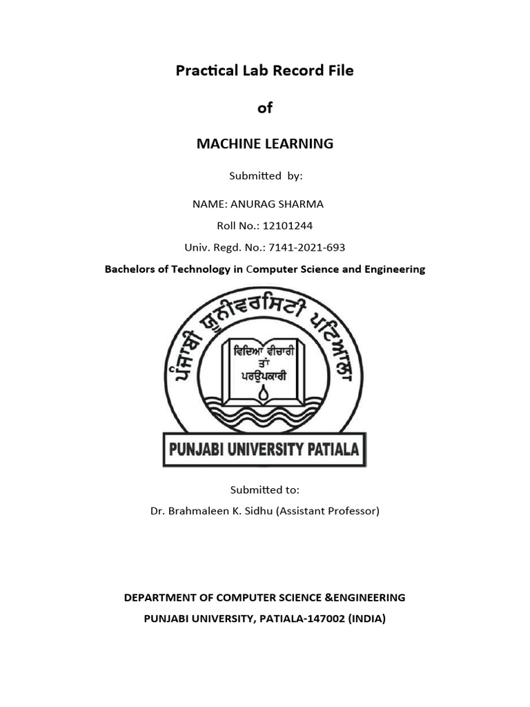 Jashan ML | PDF | Coefficient Of Determination | Computing