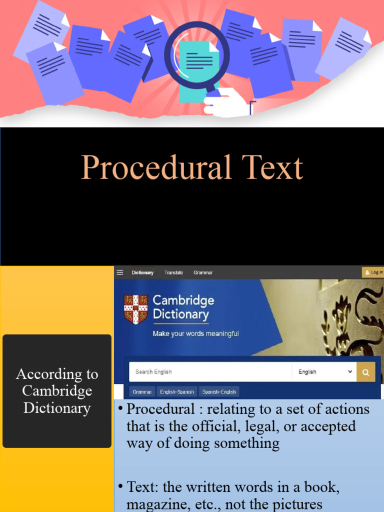 Procedural Text (Explanation) | PDF | Adverb | Grammatical Tense