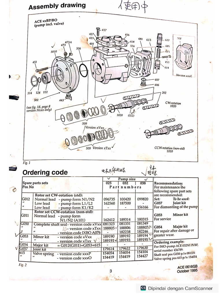 Drawing Part List | PDF