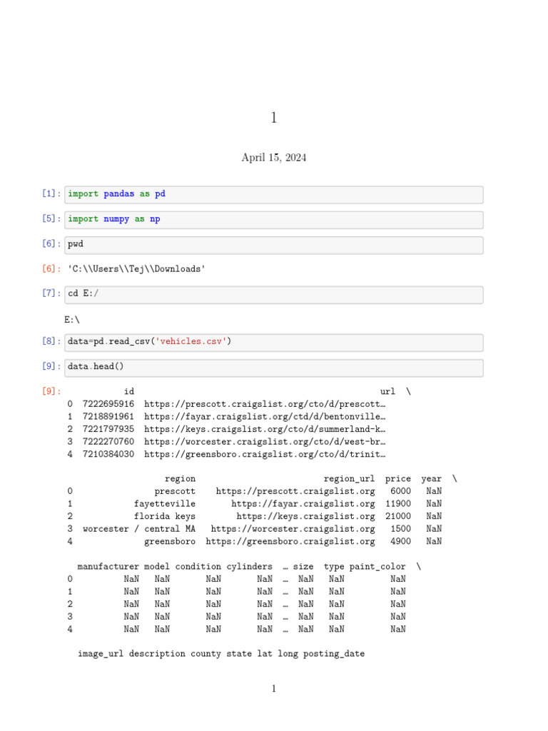 Dsbda Lab Print Out | PDF