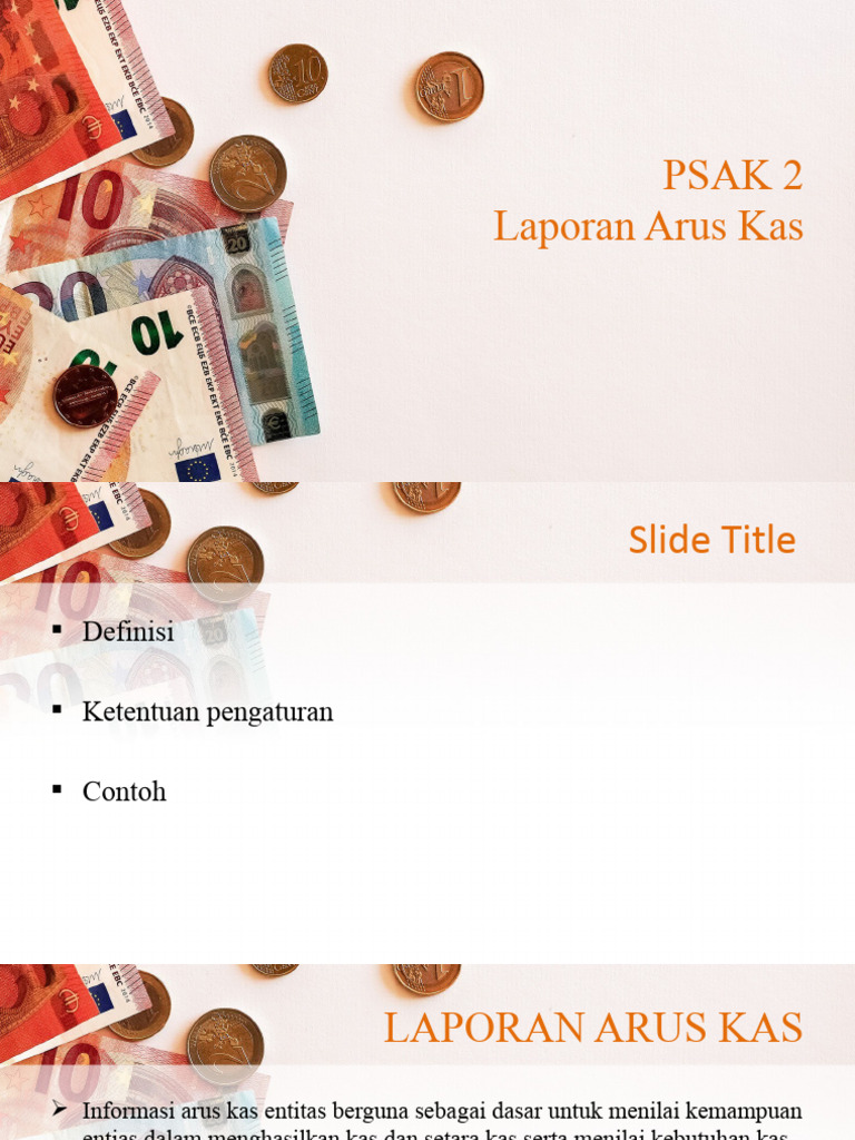 Panduan Laporan Arus Kas PSAK 2 | PDF | Pengelolaan Keuangan & Uang | Hukum
