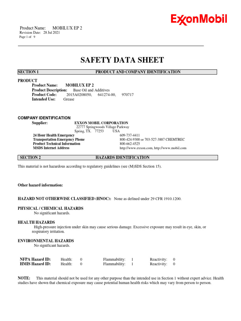 Industrial Grease Safety Guide | PDF | Safety | Occupational Safety And ...