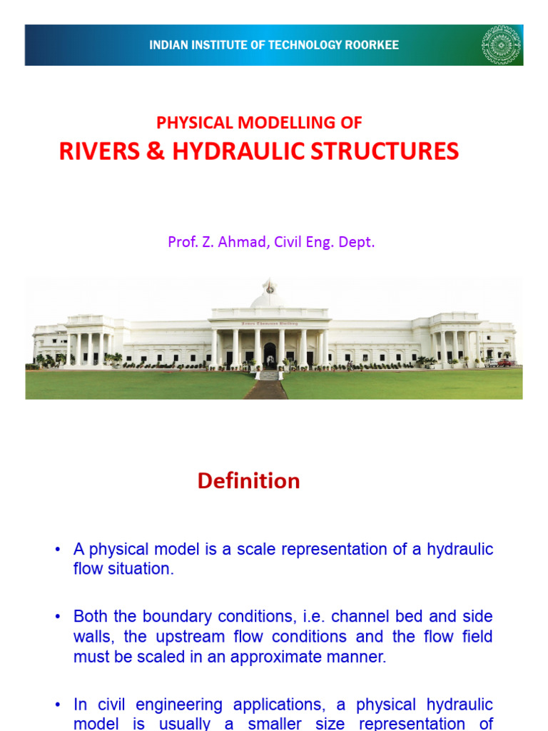 Physical Modeling of Hydraulic Structures | PDF | Fluid Dynamics ...