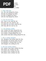 Voice Change Practice Questions & Answers | PDF
