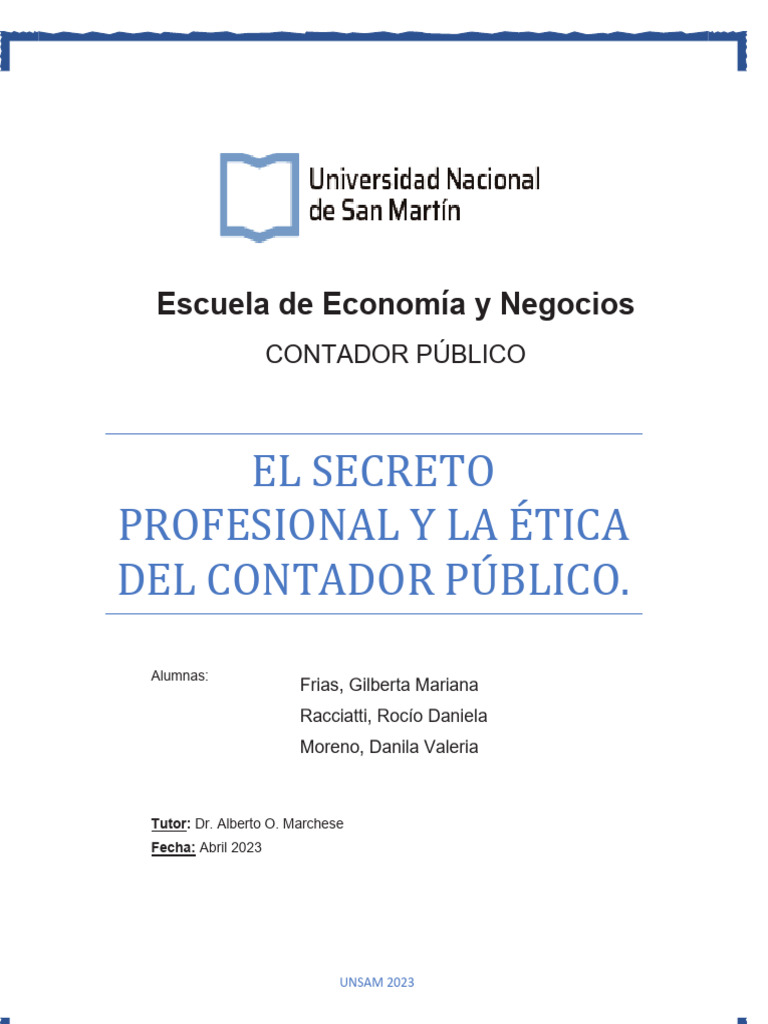 TFPP Eeyn 2023 FGM-RRD-MDV | PDF | Contador | Contabilidad