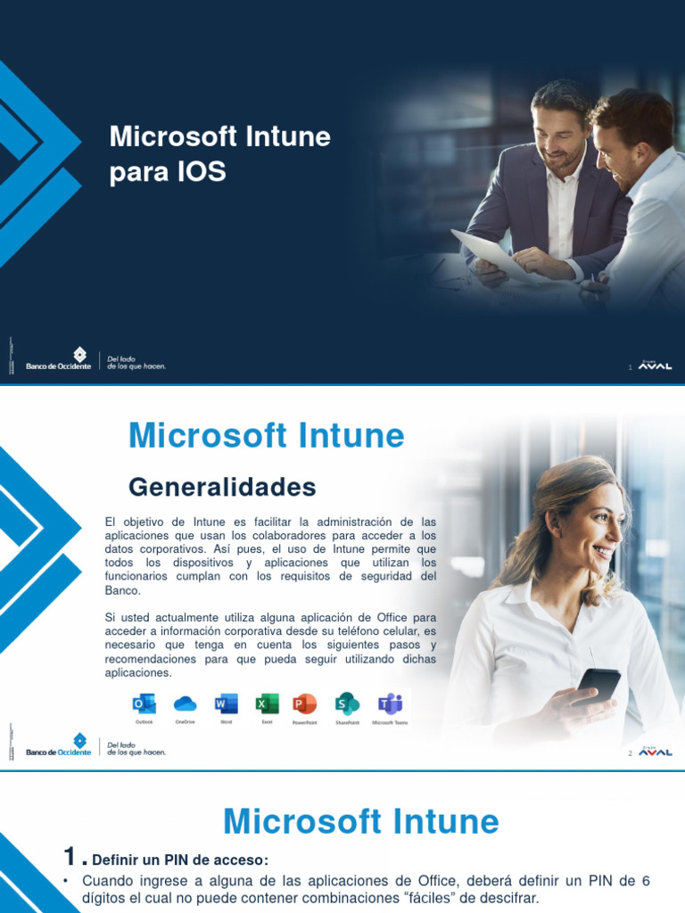 Manual Intune (IOS) | PDF | Microsoft | Software de la aplicacion