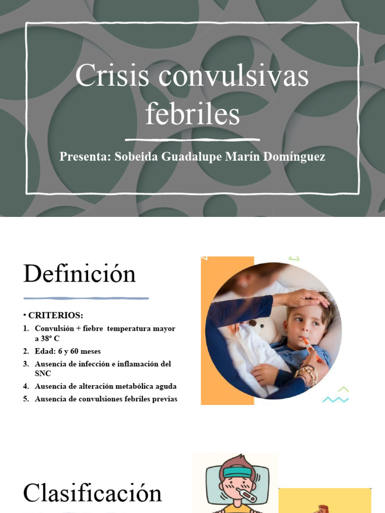 Crisis Convulsivas Febriles: Guía Completa | PDF | Salud y bienestar ...