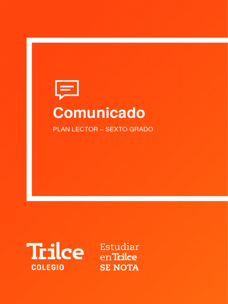 Comunicado Plan Lector 2024-Sexto Grado | PDF