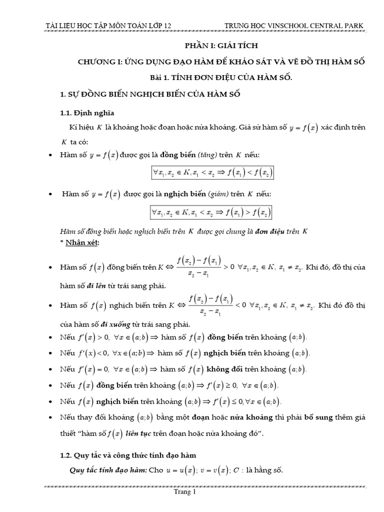 File 1 Chuong 1 Dai So | PDF