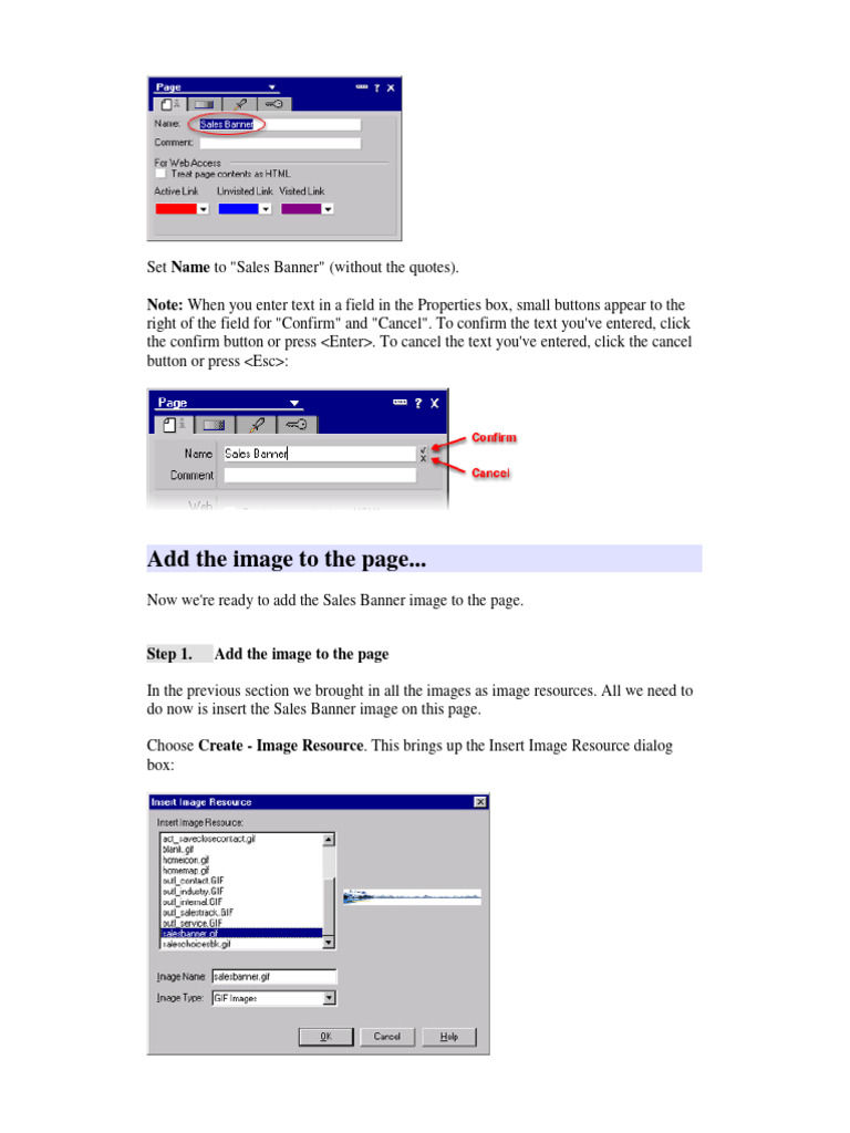 The Domino Designer Quickstart Tutorial1 21 30 | PDF | Button (Computing) | Arial