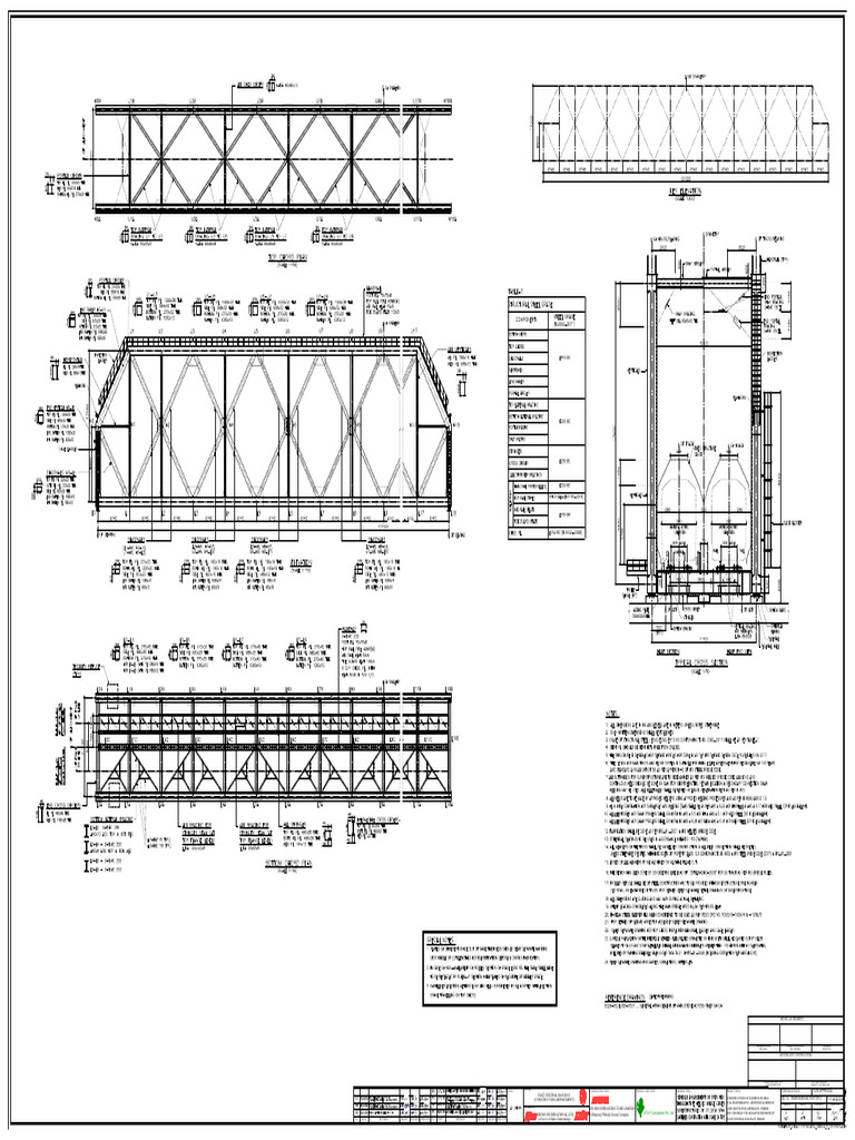 Truss Dimensions | PDF | Rail Transport | Railway Companies