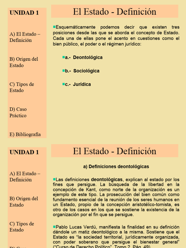 Definición y Origen del Estado | PDF | Estado (política) | Democracia