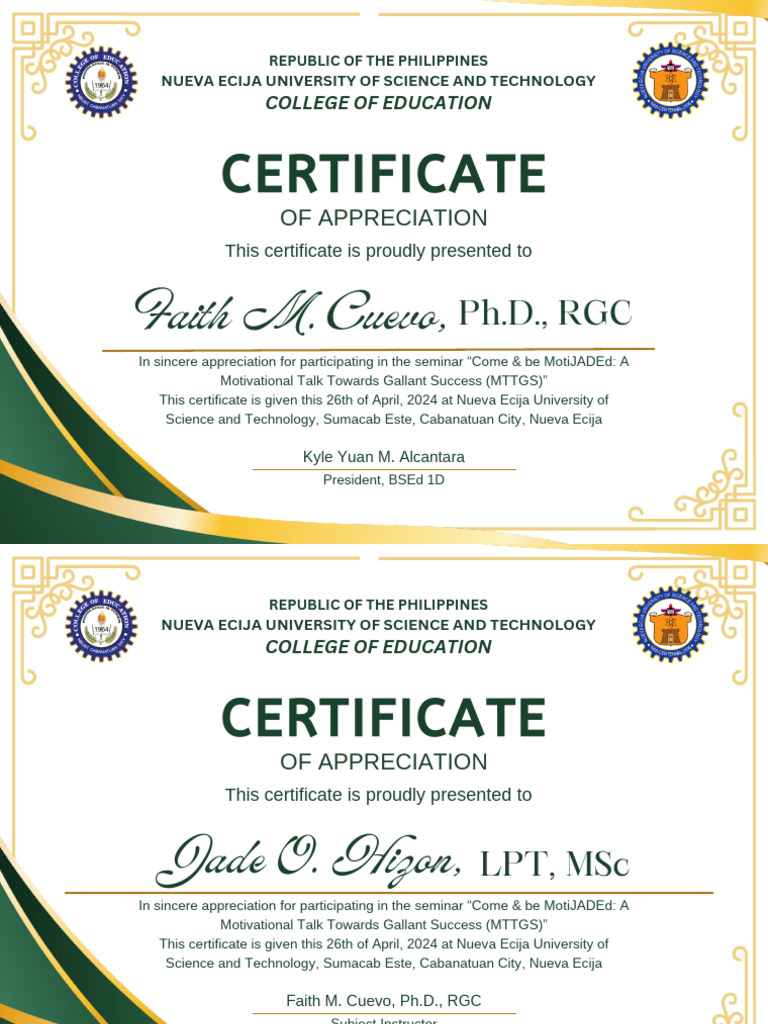 White Blue Simple Minimalistic Student Certificate Pdf