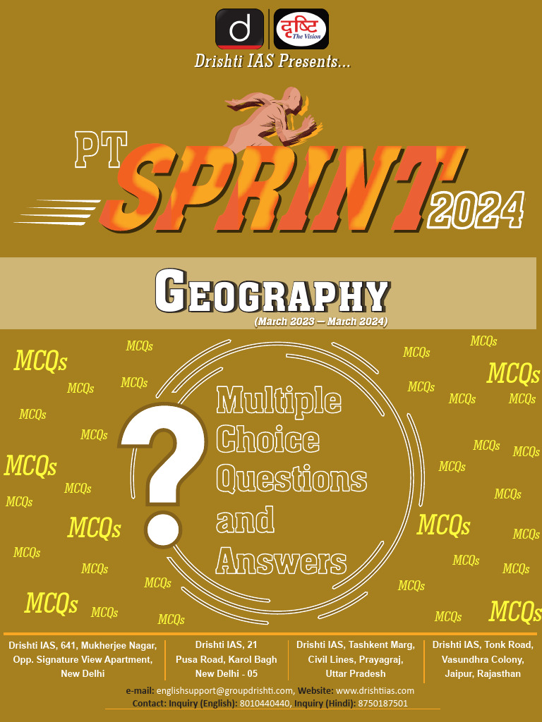 Geography Ques. & Answer | PDF | Monsoon | Indian Ocean
