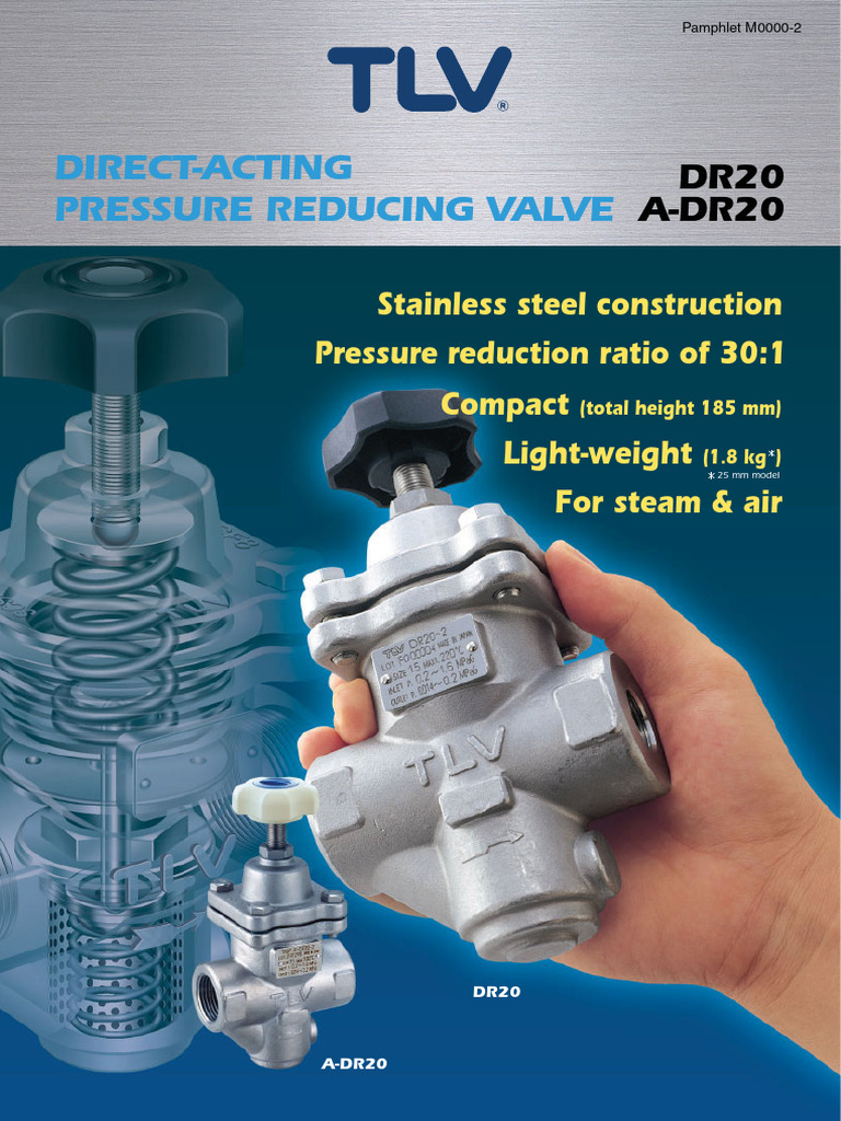TLV - PRV DR | PDF | Valve | Stainless Steel