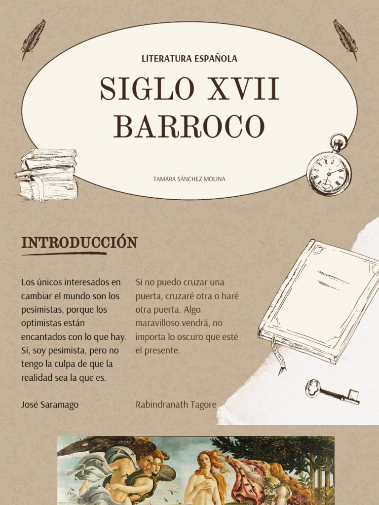 1 Bach. Barroco. Lit. S. XVII | PDF | Teatro | Barroco