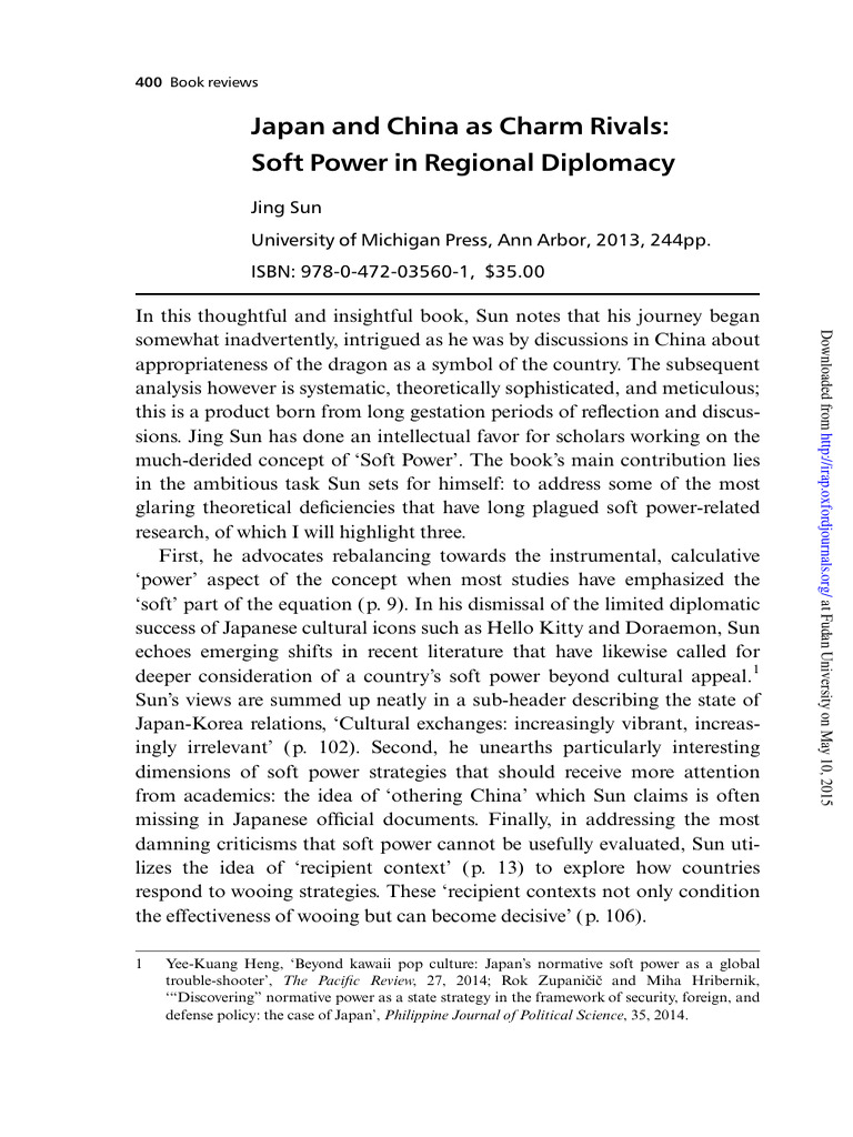 Irap lcv004 | PDF | Soft Power | International Relations