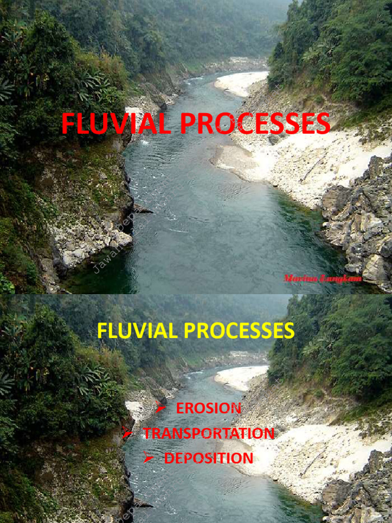 fluvial_processes | PDF | Erosion | River