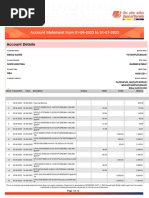 Indian Bank Statement | PDF | Business | Finance & Money Management