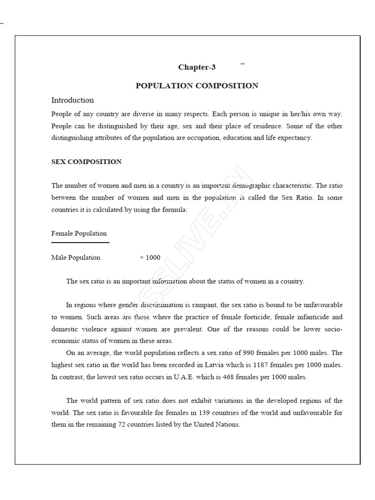3 Population composition- | PDF