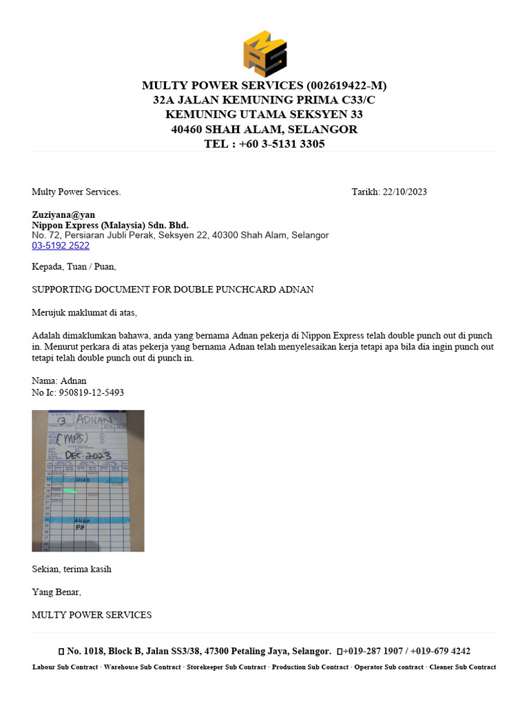 Supporting Document | PDF