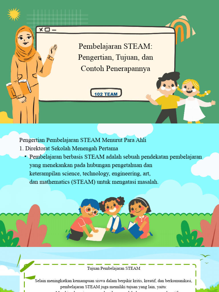 Pembelajaran STEAM untuk Guru | PDF | Karier & Perkembangan | Seni