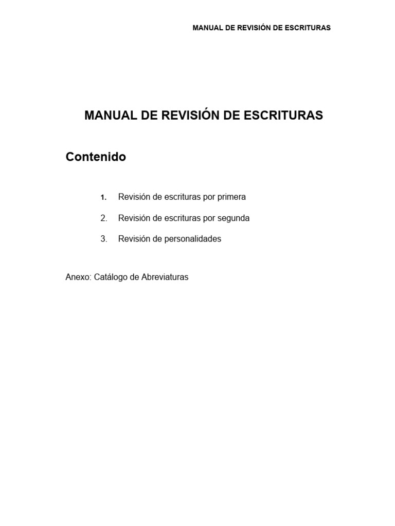 Guía para la Revisión de Escrituras | PDF | Condominio | Caso de carta