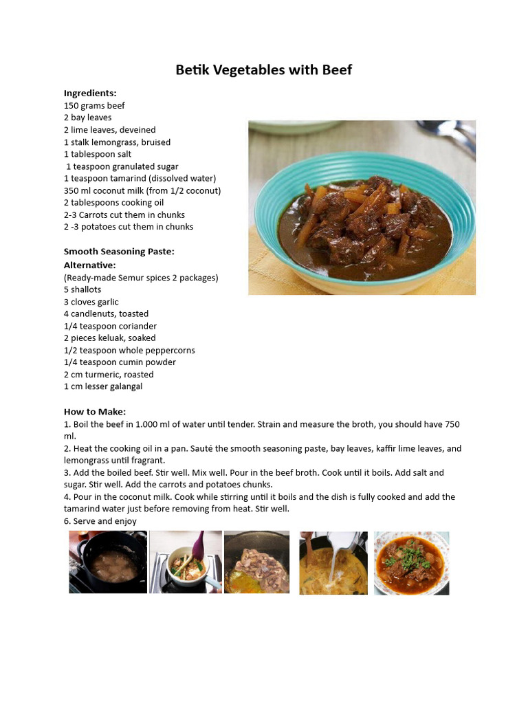 Javanese Cuisine Recipes | PDF | Pancake | Sauce