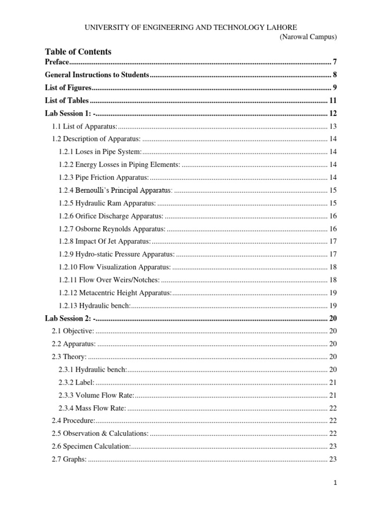 FM Lab Layout | PDF | Fluid Dynamics | Pump