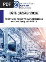 IATF Auditor Guide For ISO-TS16949 | PDF | Audit | System