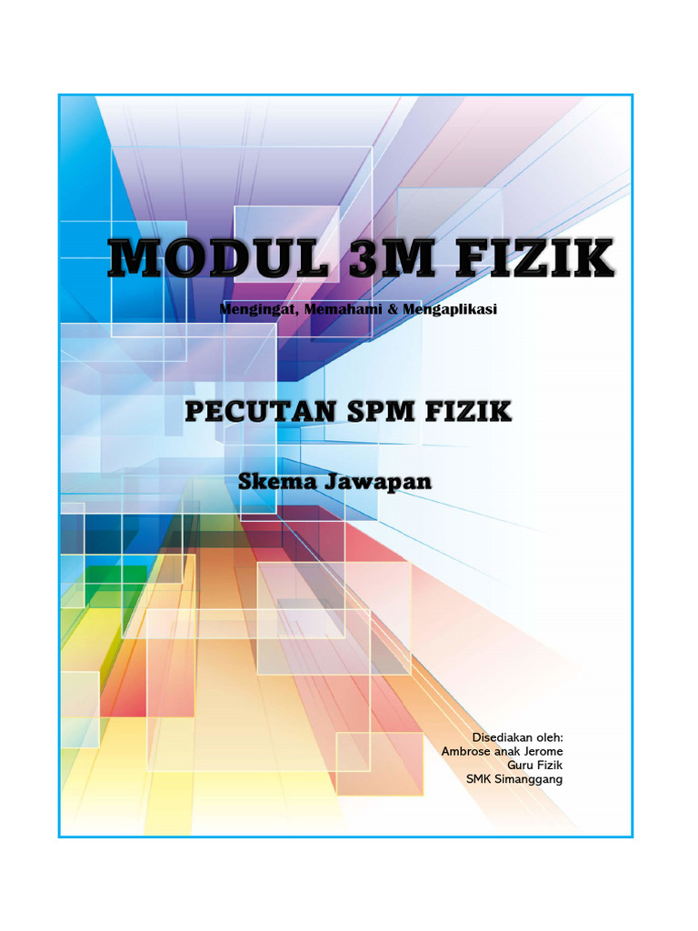 Modul 3M Fizik SPM (Skema) | PDF