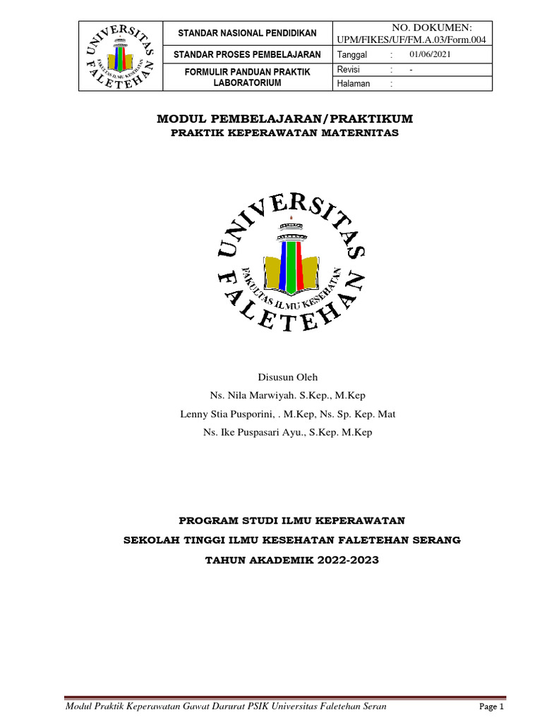 Modul Kep Mat 22-23 | PDF