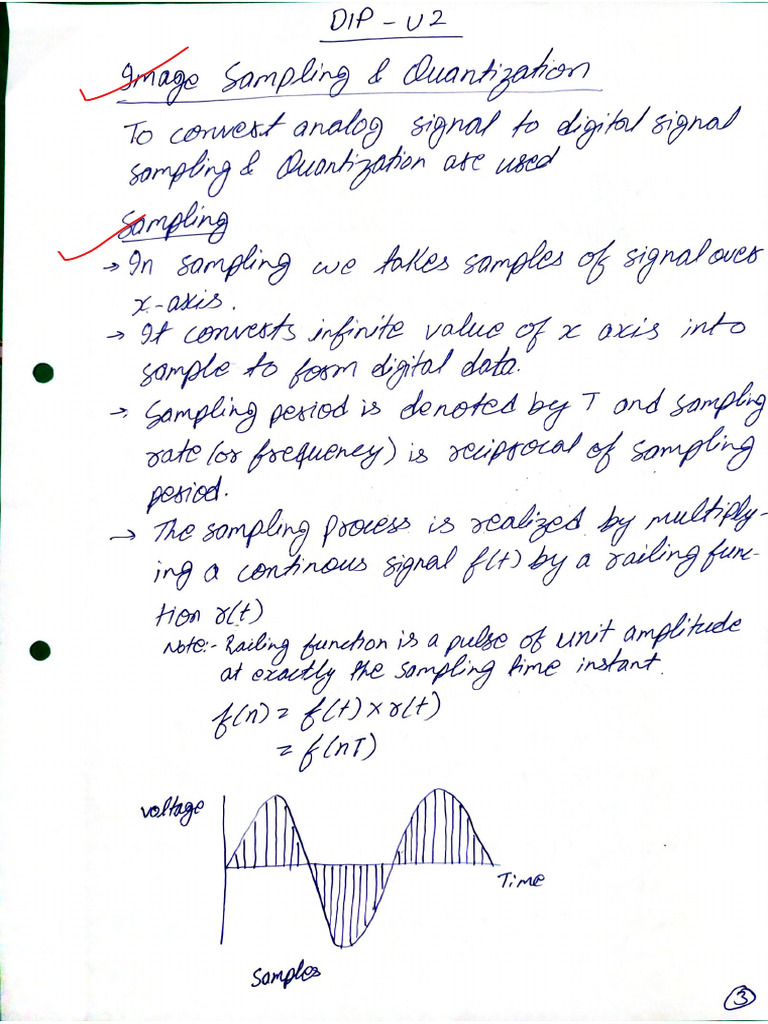 Sampling and Quantization | PDF
