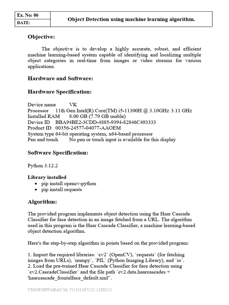 Object Oriented122 | PDF | Machine Learning | Computer Program