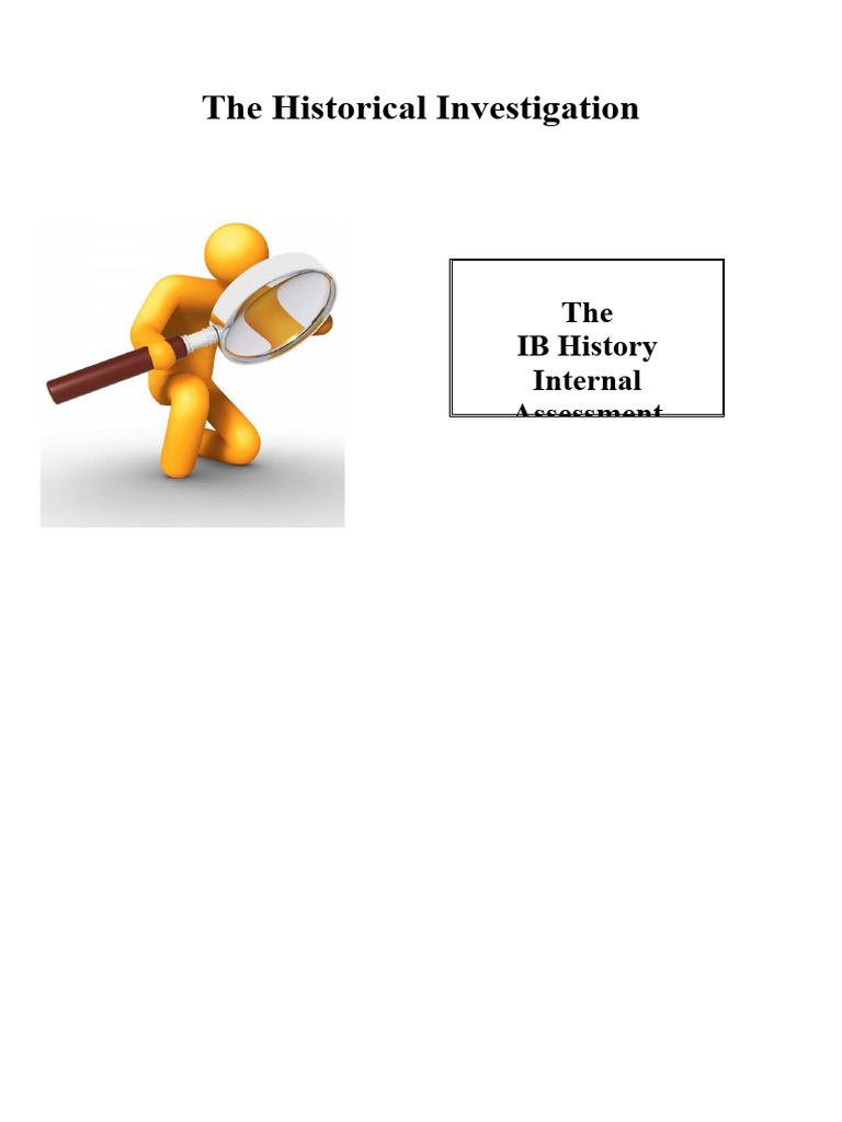 Ib Ia History Student Guide 2016-17 | PDF | Historian | Critical Thinking