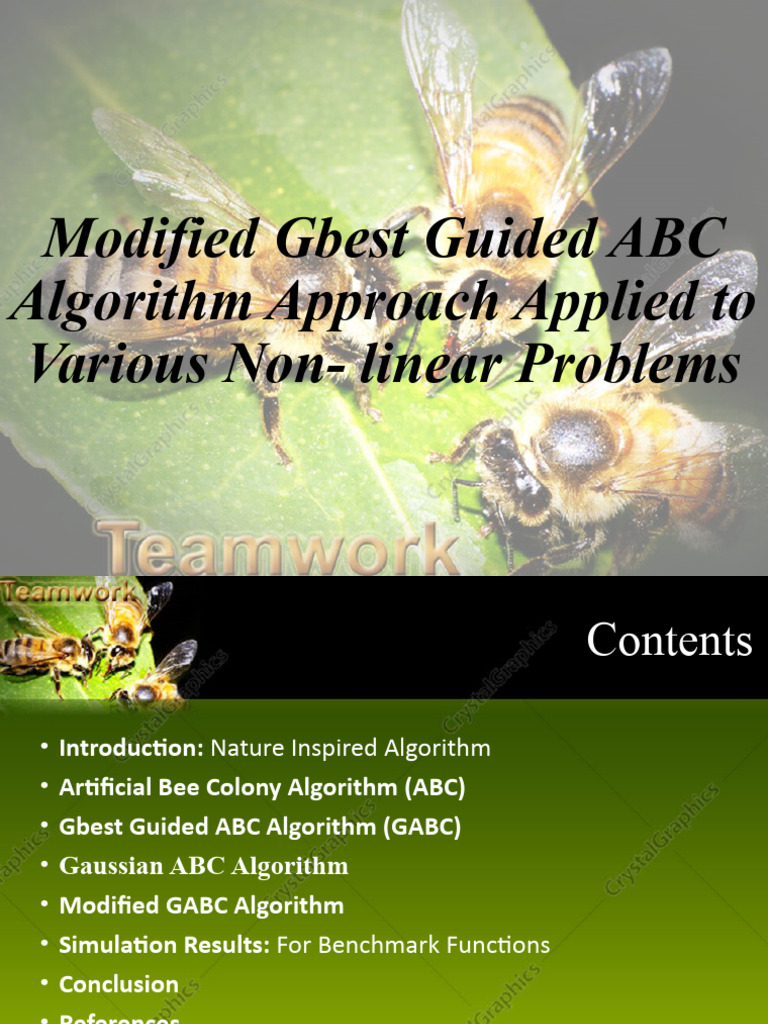 Enhanced Gbest Guided ABC Algorithm | PDF | Mathematical Optimization | Applied Mathematics
