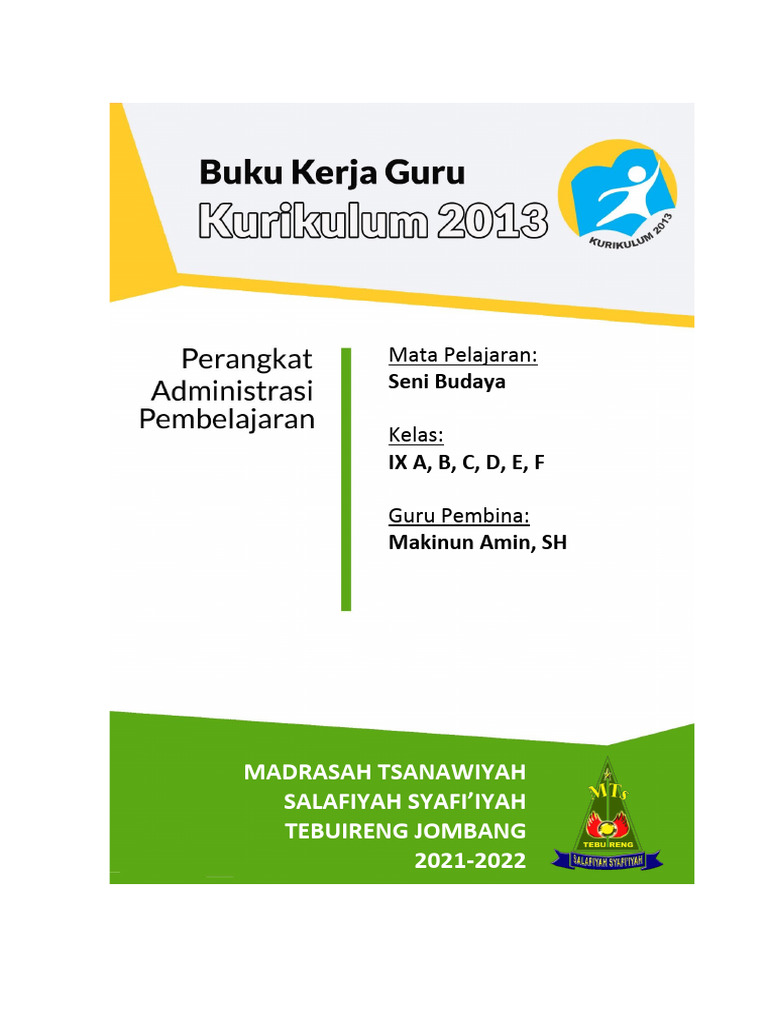 Makinun-Sampul-Buku Kerja-1 | PDF | Karier & Perkembangan