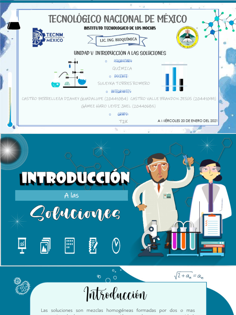 Unidad V - Desarrollo Del Tema 5 - Introduccion A Soluciones | Descargar gratis PDF ...