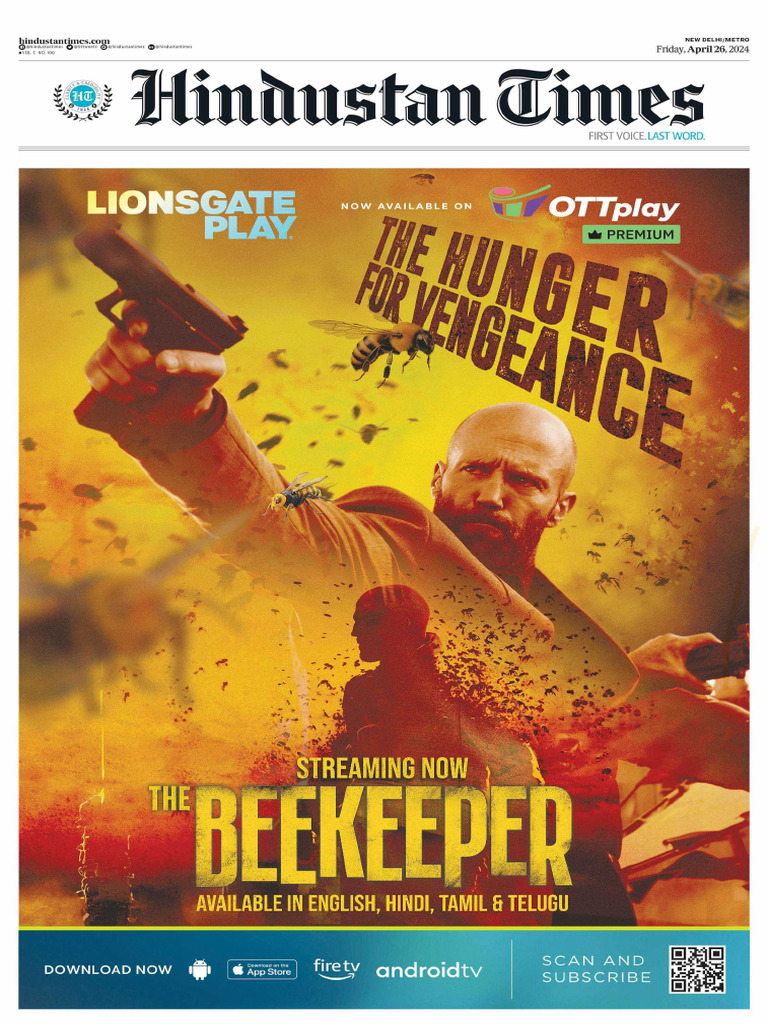 HT Delhi 26-04-2024 | PDF