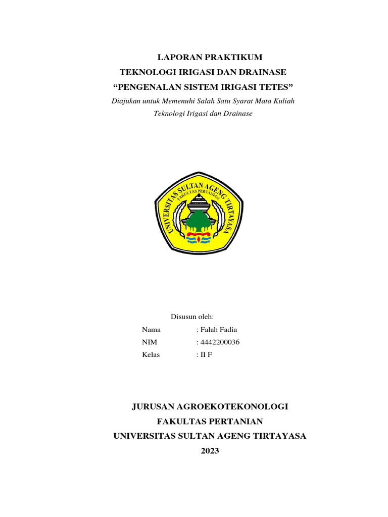 Laprak 3 Rigasi | PDF | Griya & Taman