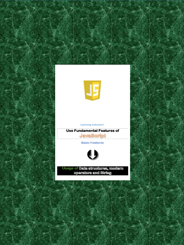 1.9. Usage of Data Structures, Modern Operators and Strings | PDF | Java Script | Software ...