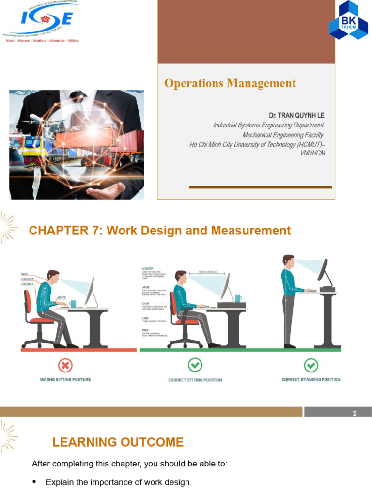 7.OM. Chapter 7 - Work Design | PDF | Human Factors And Ergonomics | Applied Psychology