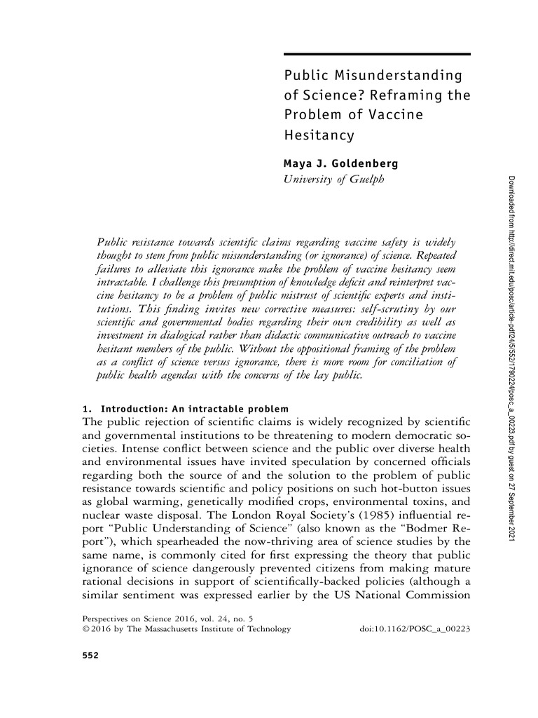 Goldenberg 2021 | PDF | Vaccines | Immunology