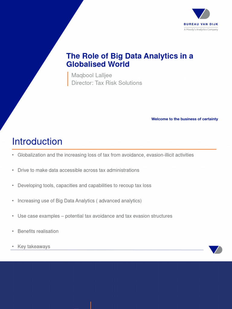 Big Data's Impact on Global Tax Recovery | PDF | Taxes | Analytics