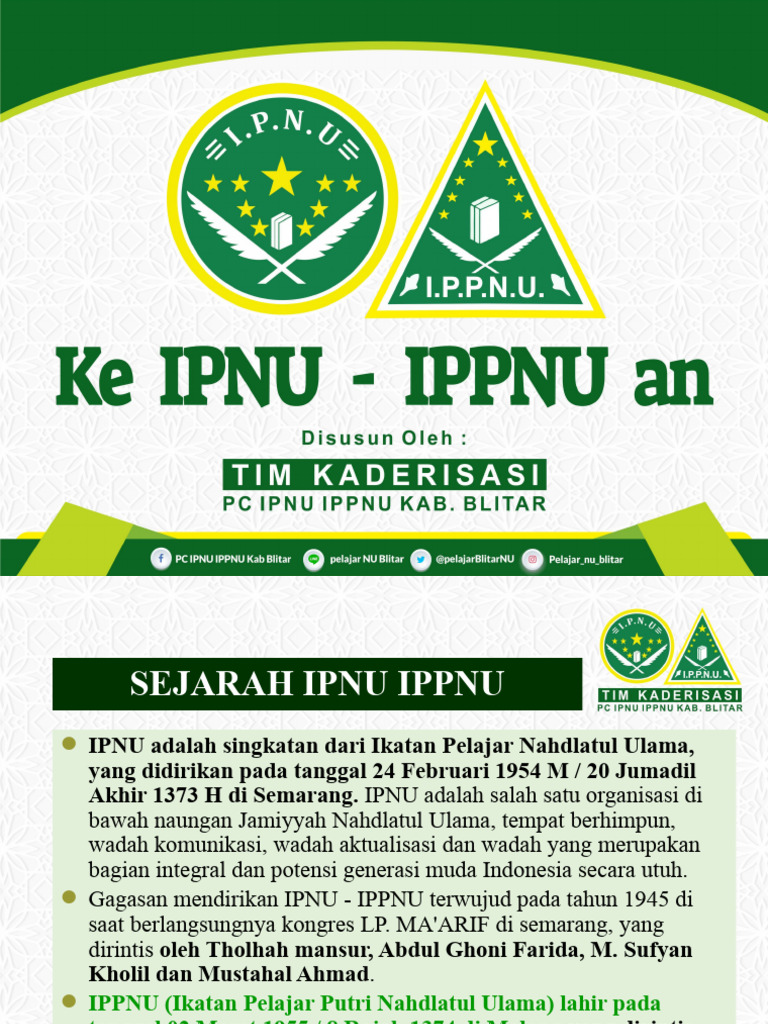 Ke Ipnu An Dan Ke Ippnu An | PDF | Agama & Spiritualitas