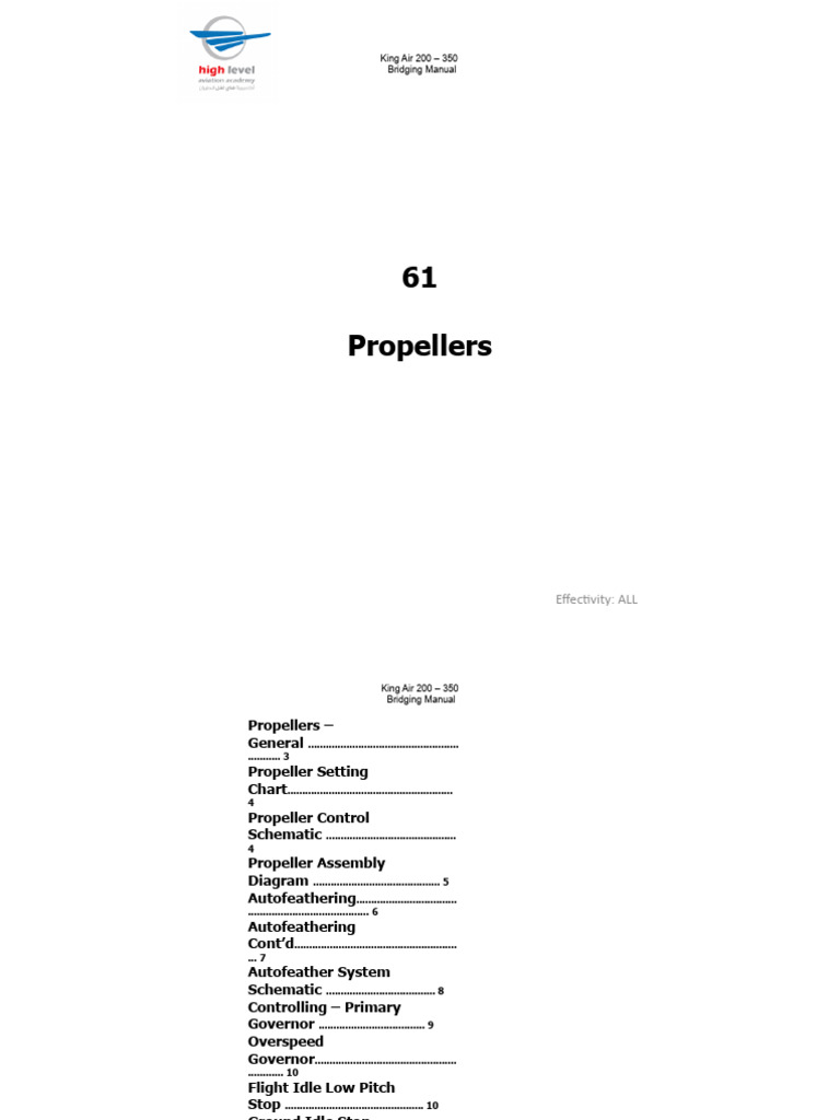 61 Propeller | PDF | Throttle | Propeller