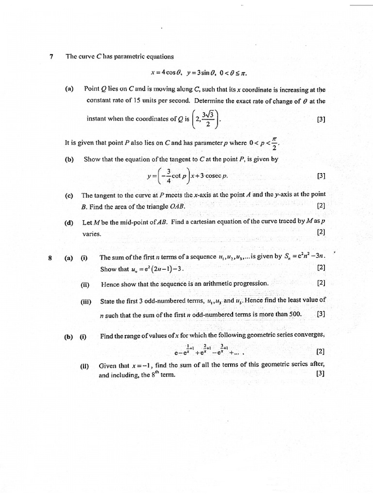 ACJC H2 Maths 2023 Promo QP + Answers (Dragged) 3 | PDF ACJC H2 Maths 2023 Promo QP + Answers (Dragged) 3 | PDF