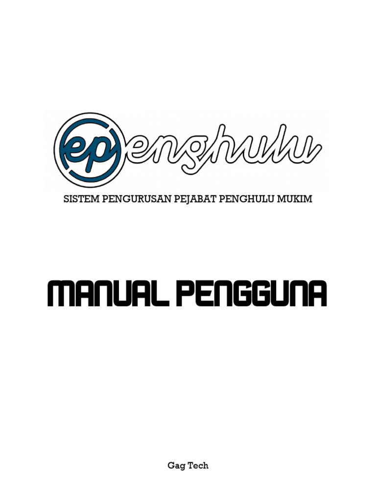 Manual Pengguna | PDF