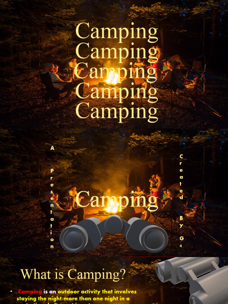 Camping | PDF | Camping | Outdoor Recreation