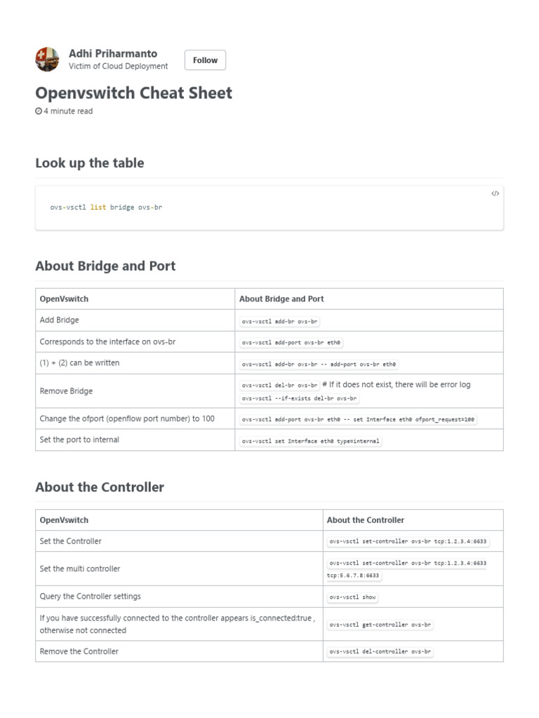 Openvswitch | PDF | Networking Standards | Computing